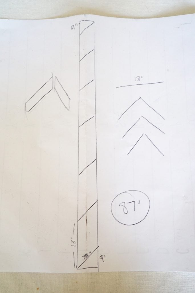 How to Make Colorful DIY Chevron Arrows | Tutorial | Rise and Renovate