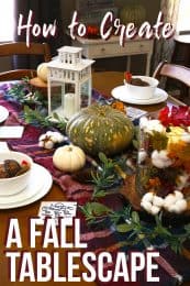 How to Create a Fall Tablescape with Fall Decor, 2018 Fall Decor, Hello ...