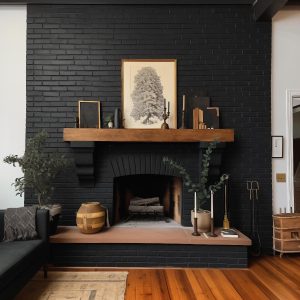 20 Black Brick Fireplace Designs: Striking Ideas To Inspire You