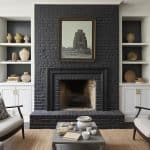 20 Black Brick Fireplace Designs: Striking Ideas To Inspire You