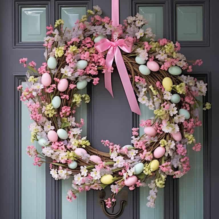 30+ Spring Wreath Ideas To Adorn Your Front Door This Season
