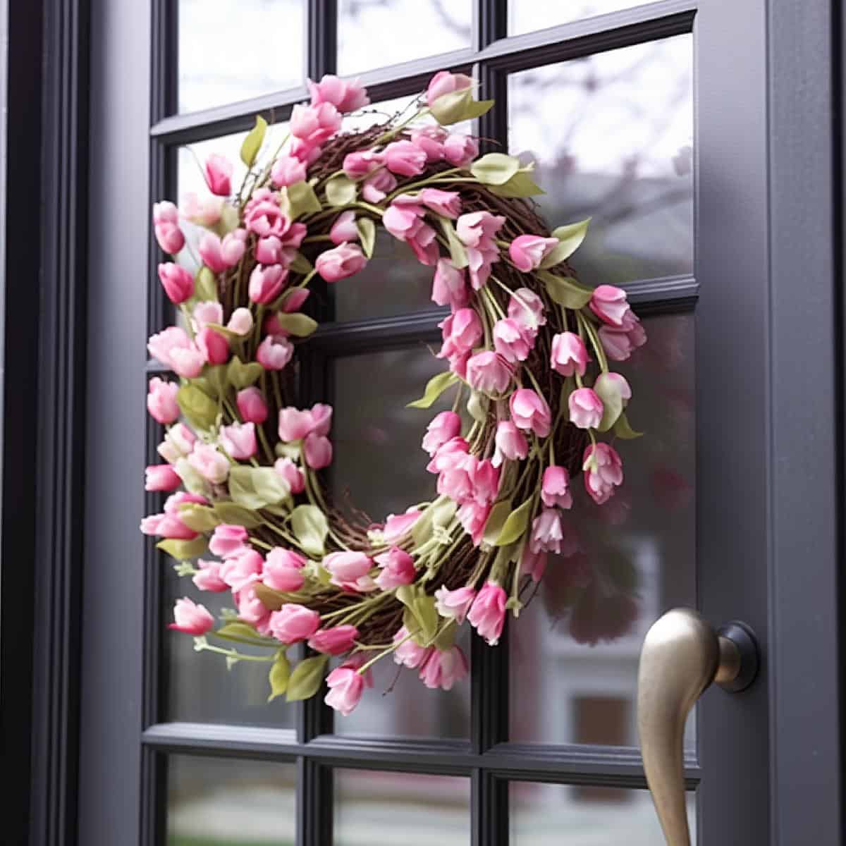 30+ Spring Wreath Ideas To Adorn Your Front Door This Season