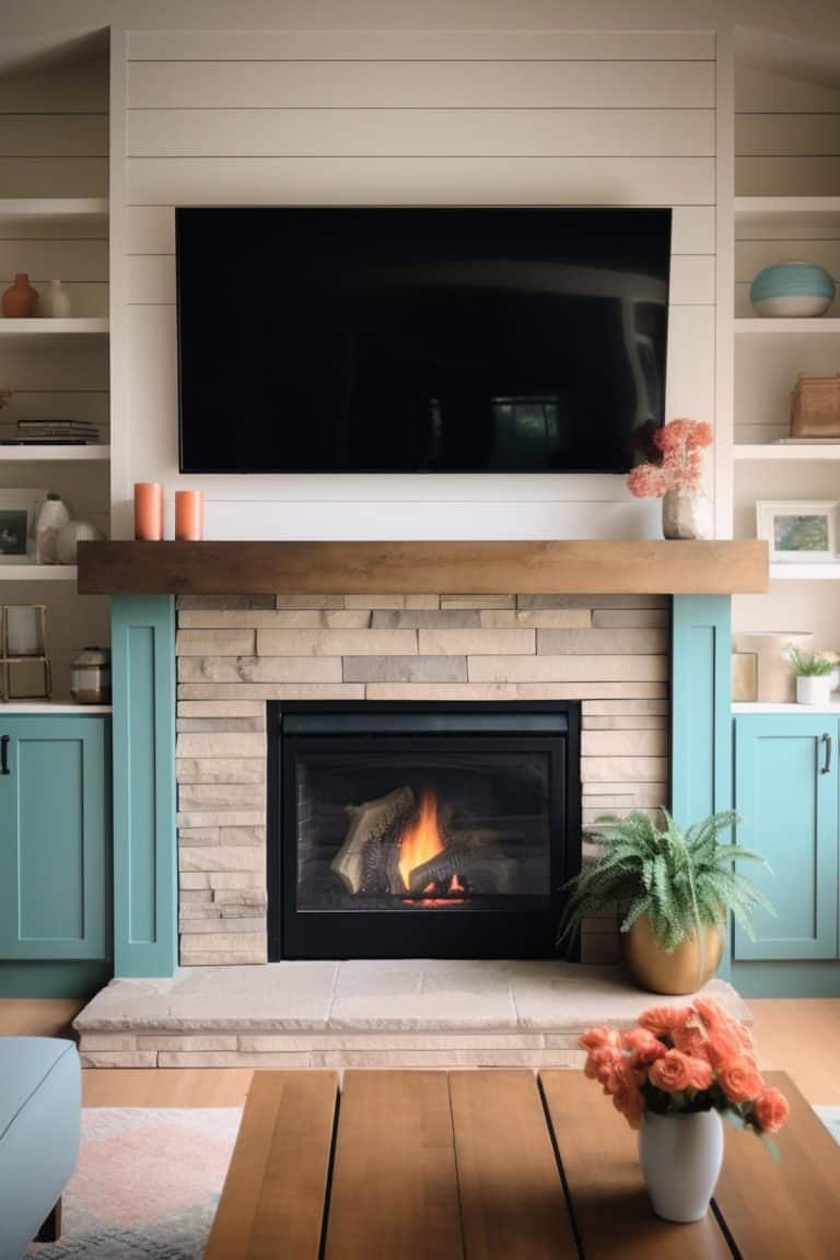30 Ways To Decorate Your Fireplace With Built-Ins on Each Side