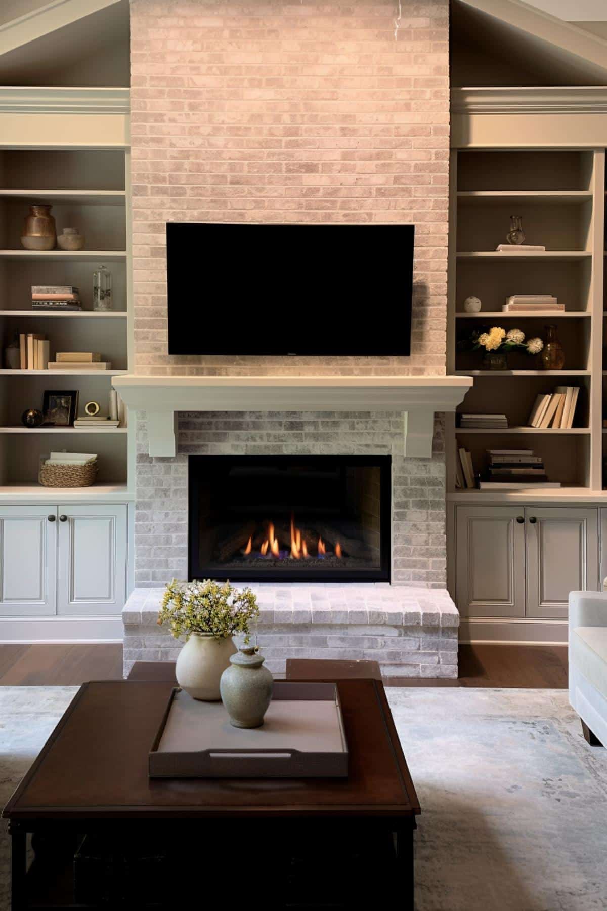 30 Ways To Decorate Your Fireplace With Built-Ins on Each Side
