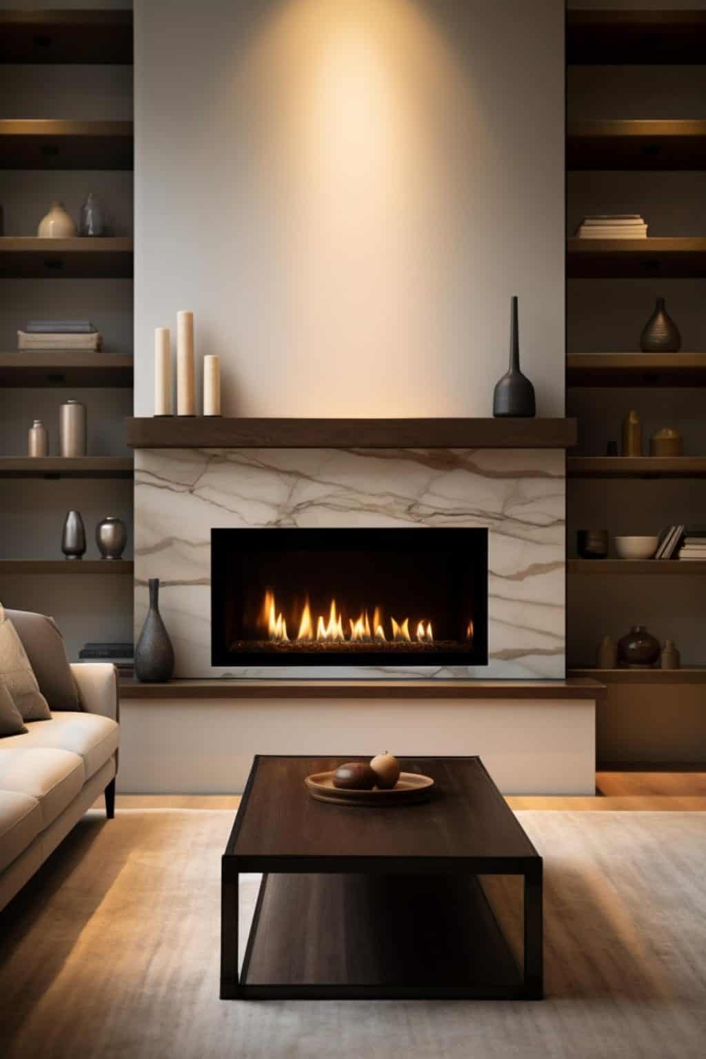 30 Ways To Decorate Your Fireplace With Built-Ins on Each Side
