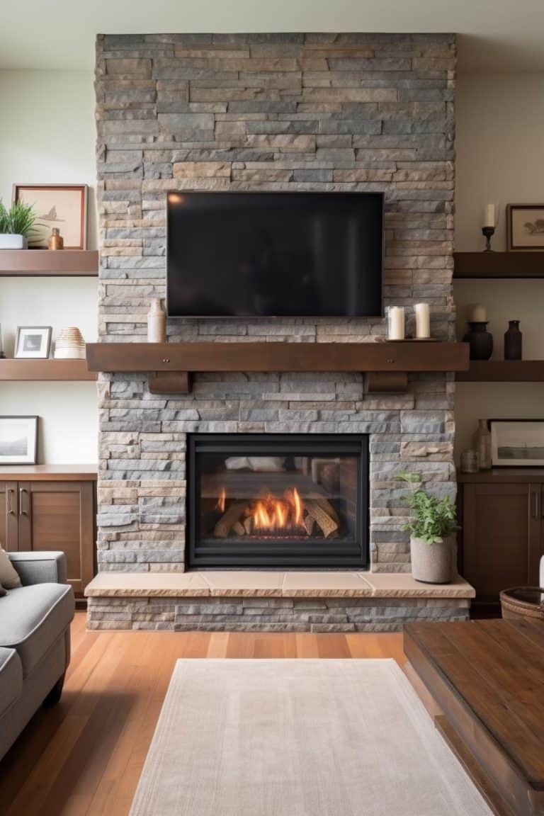 30 Ways To Decorate Your Fireplace With Built-Ins on Each Side