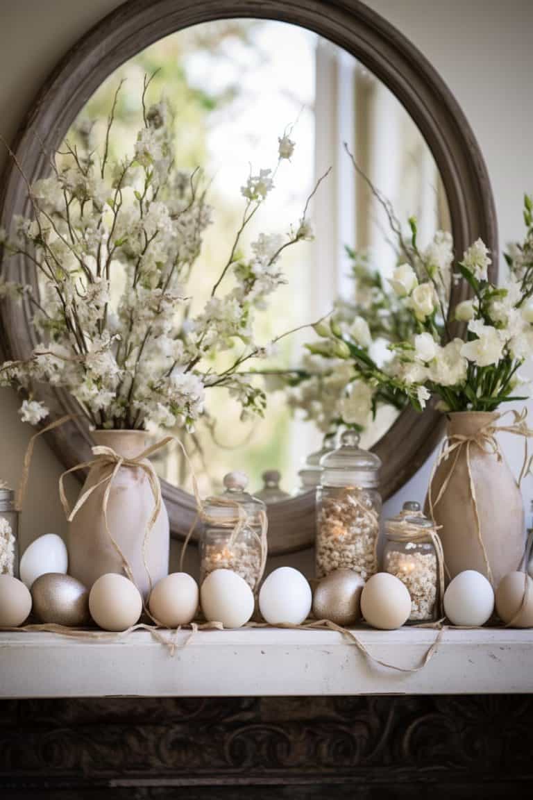 Neutral Easter Decor: 30+ Easy, Stylish, and Creative Ideas