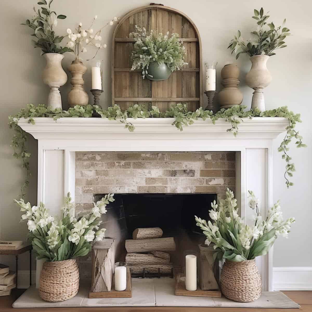 29 Gorgeous Spring Mantel Decorations To Welcome the Season