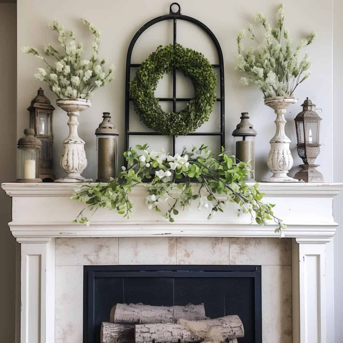 29 Gorgeous Spring Mantel Decorations To Welcome the Season