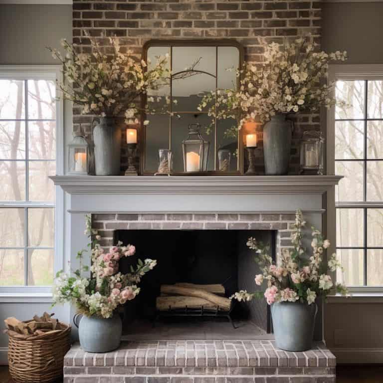 29 Gorgeous Spring Mantel Decorations To Welcome the Season
