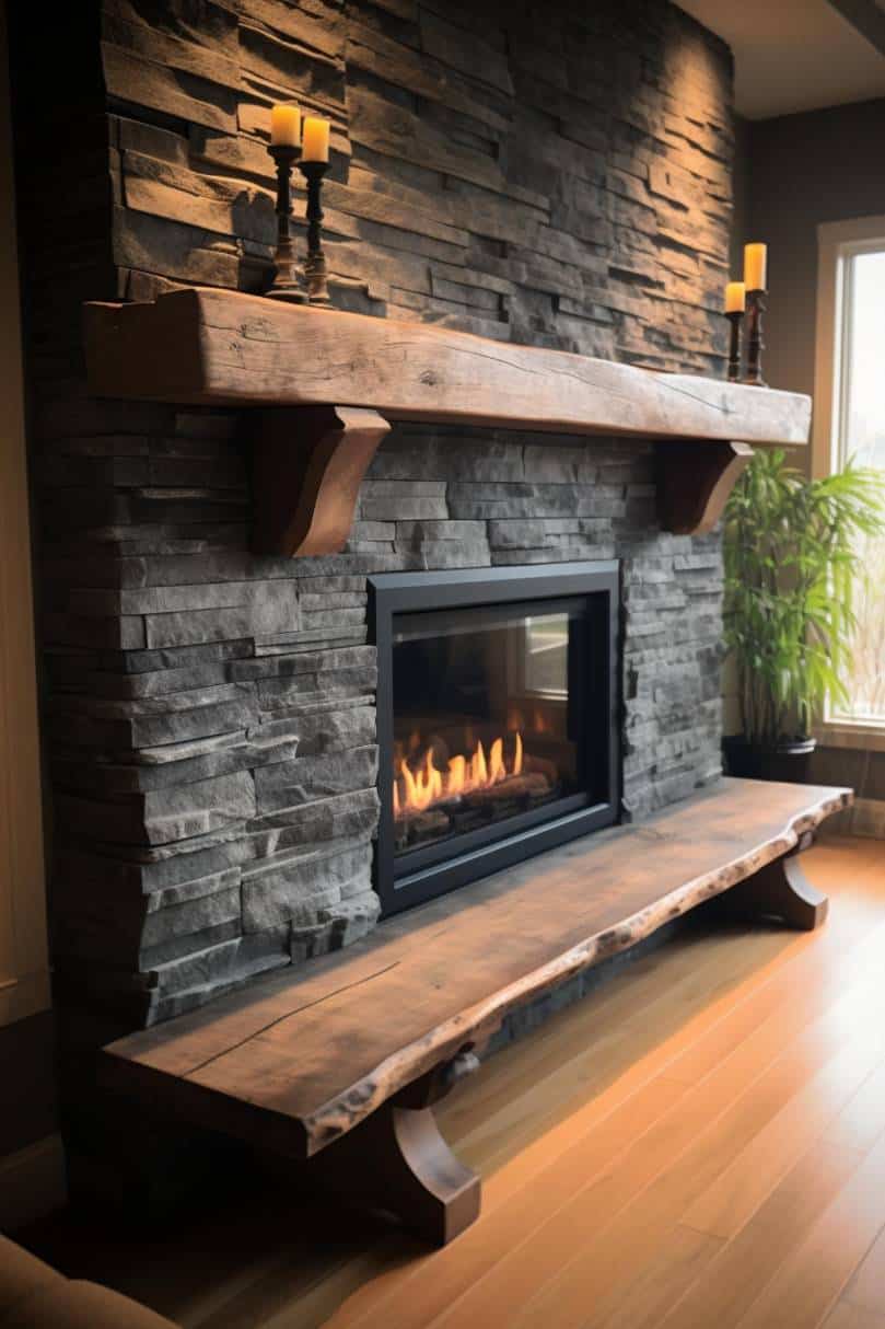 30 Stunning Stone Fireplace Ideas for Your Home