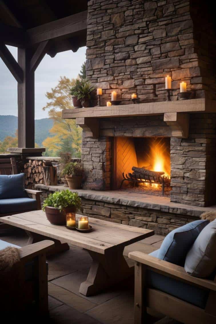 30 Stunning Stone Fireplace Ideas for Your Home