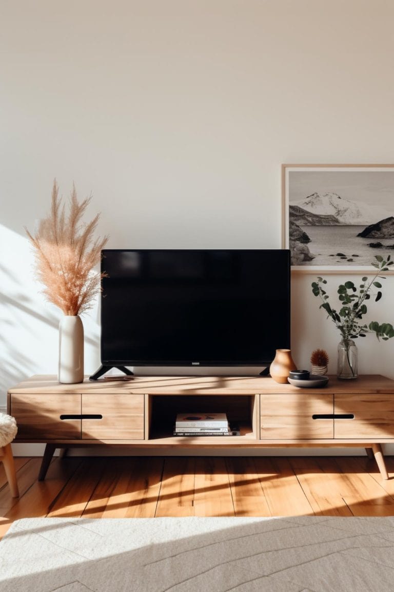 40+ TV Stand Decor Ideas To Try Now