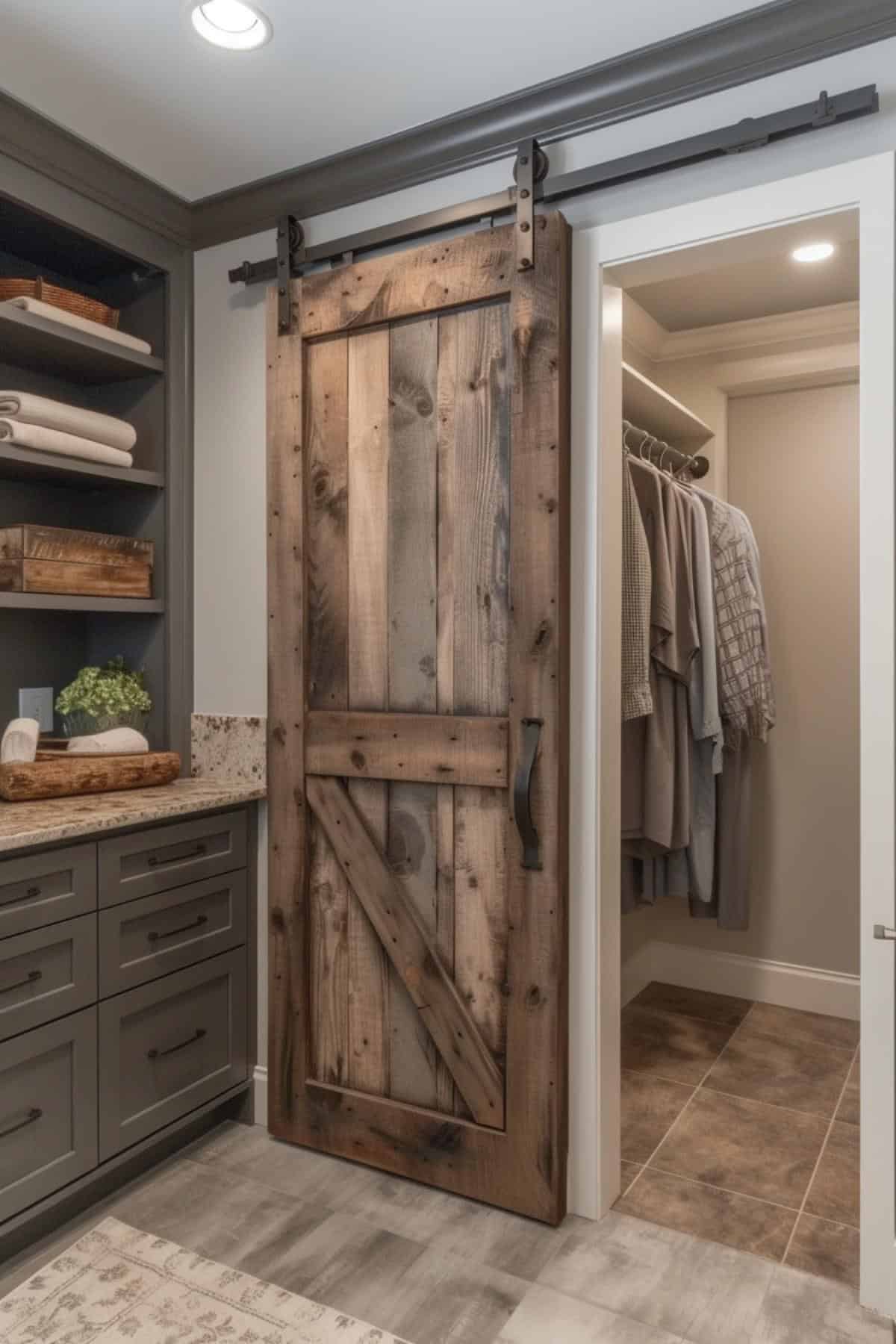 30 Barn Door Closet Ideas for a Rustic, Space-Saving Accent