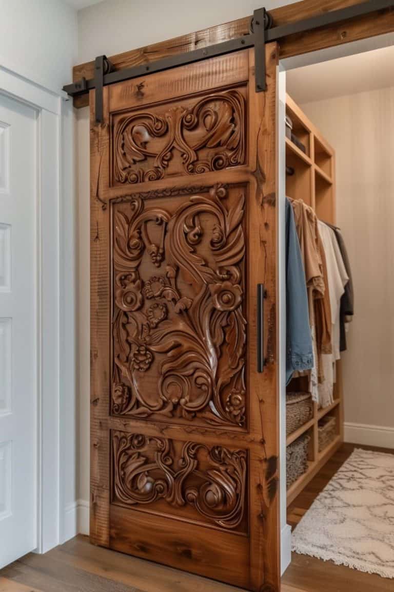 30 Barn Door Closet Ideas for a Rustic, Space-Saving Accent