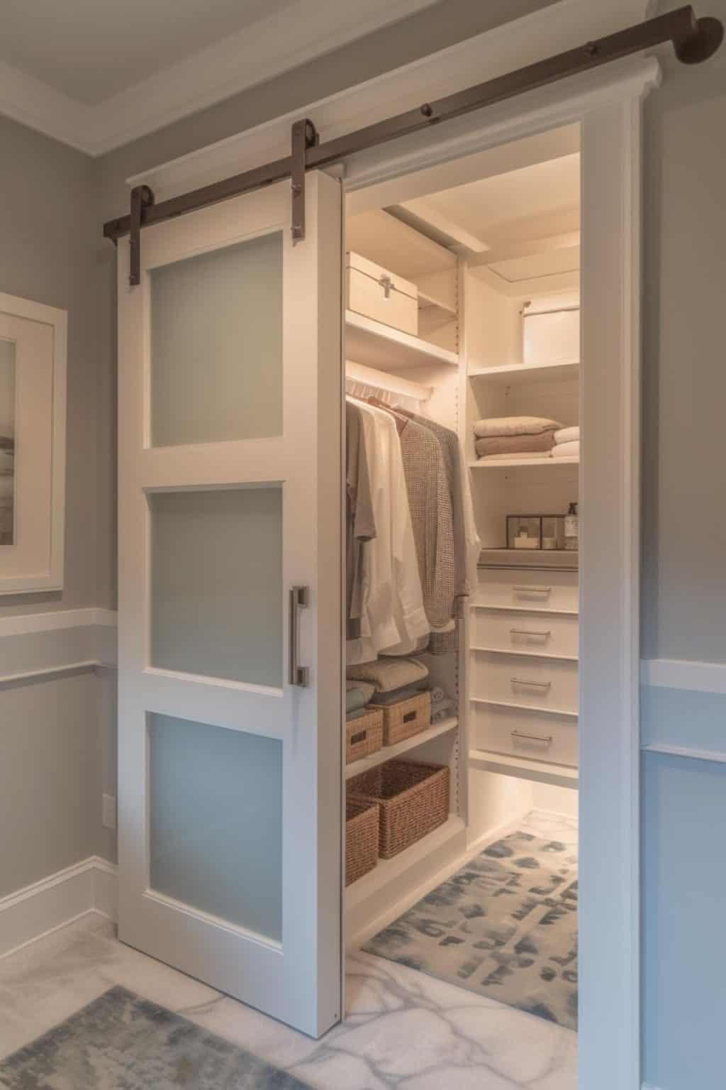 30 Barn Door Closet Ideas for a Rustic, Space-Saving Accent