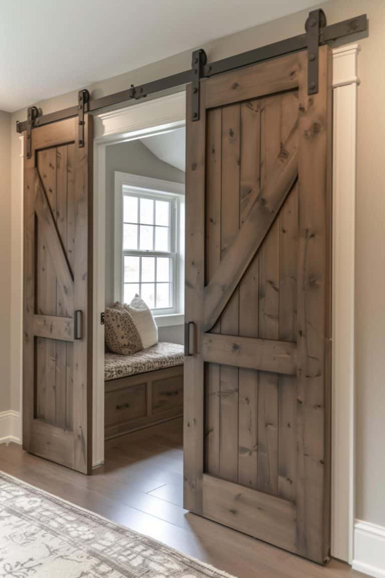 30 Barn Door Closet Ideas for a Rustic, Space-Saving Accent