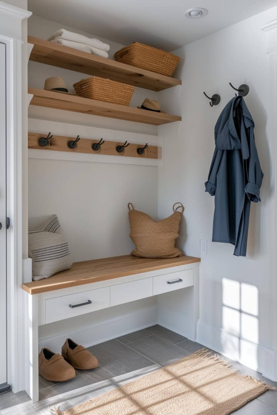 40+ Drop Zone Ideas for a Stylish, Clutter-Free Entryway
