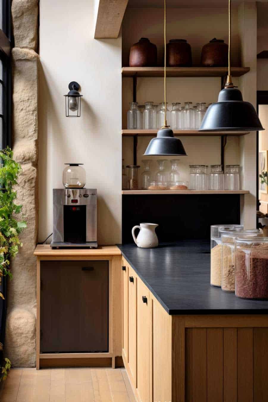 30 Farmhouse Coffee Bar Ideas: Enjoy Your Morning Brew in Style!