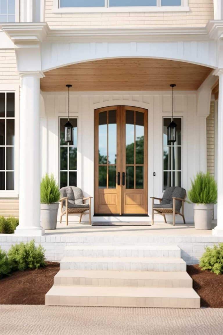 40 Farmhouse Porch Columns To Achieve a Rustic Entryway!