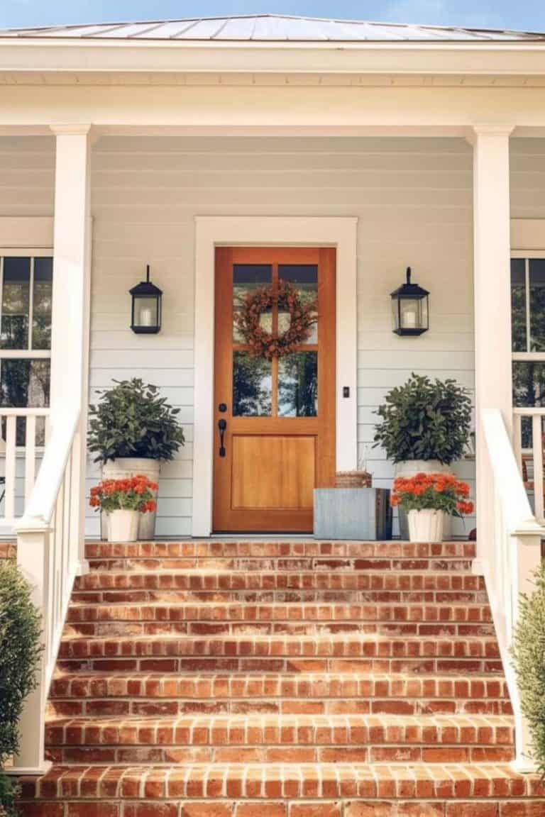 40 Farmhouse Porch Columns To Achieve a Rustic Entryway!