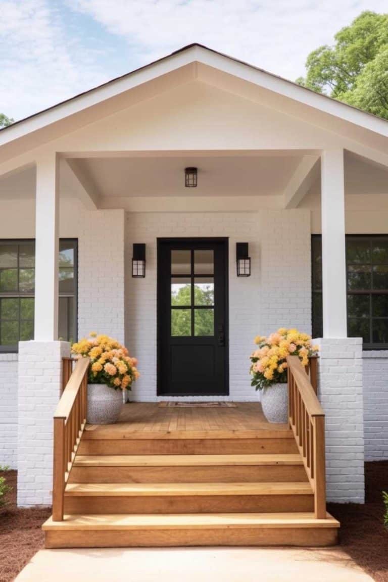 40 Farmhouse Porch Columns To Achieve a Rustic Entryway!