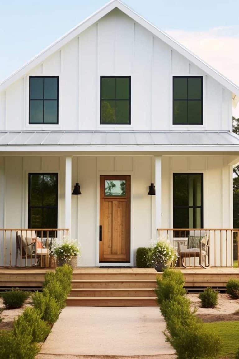 40 Farmhouse Porch Columns To Achieve a Rustic Entryway!