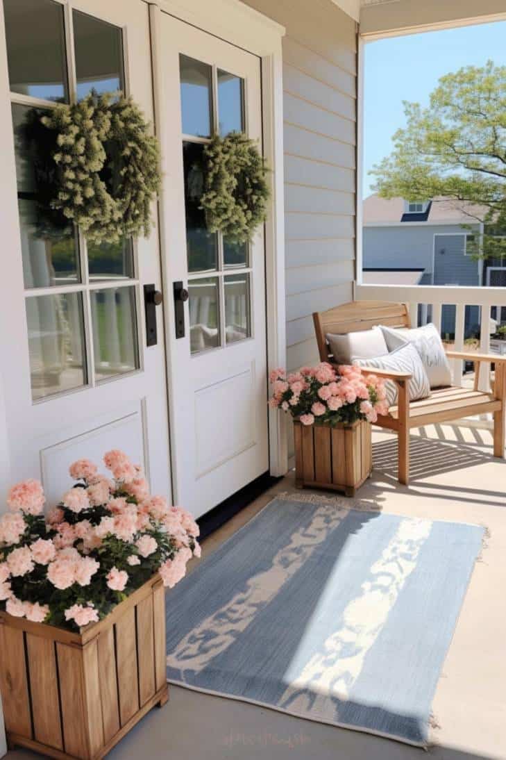 40+ Farmhouse Spring Porch Decor Ideas for Your Home