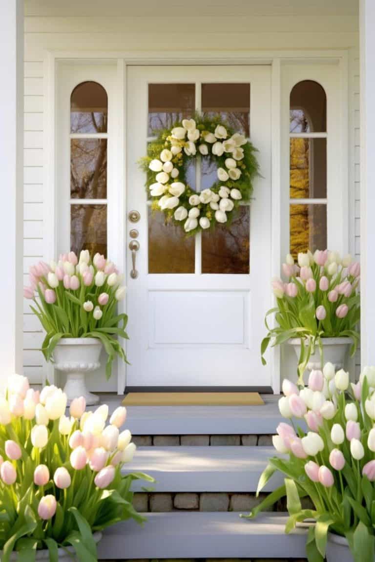 40+ Farmhouse Spring Porch Decor Ideas for Your Home