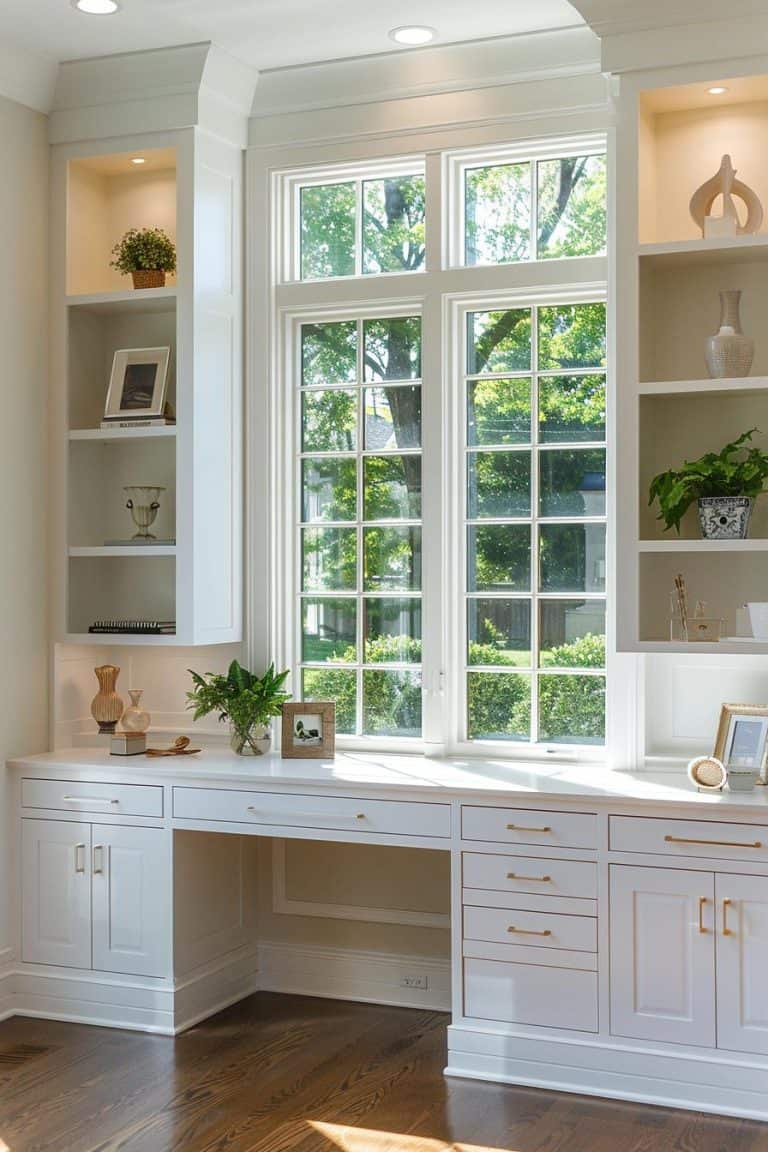 50+ Office Built-In Ideas To Maximize Your Workspace Efficiency