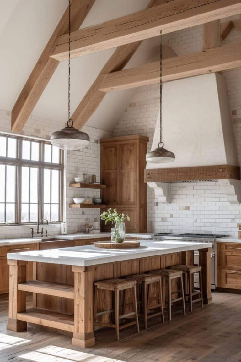 40 Rustic Farmhouse Kitchen Ideas That Look Chic and Charming 40 Rustic ...