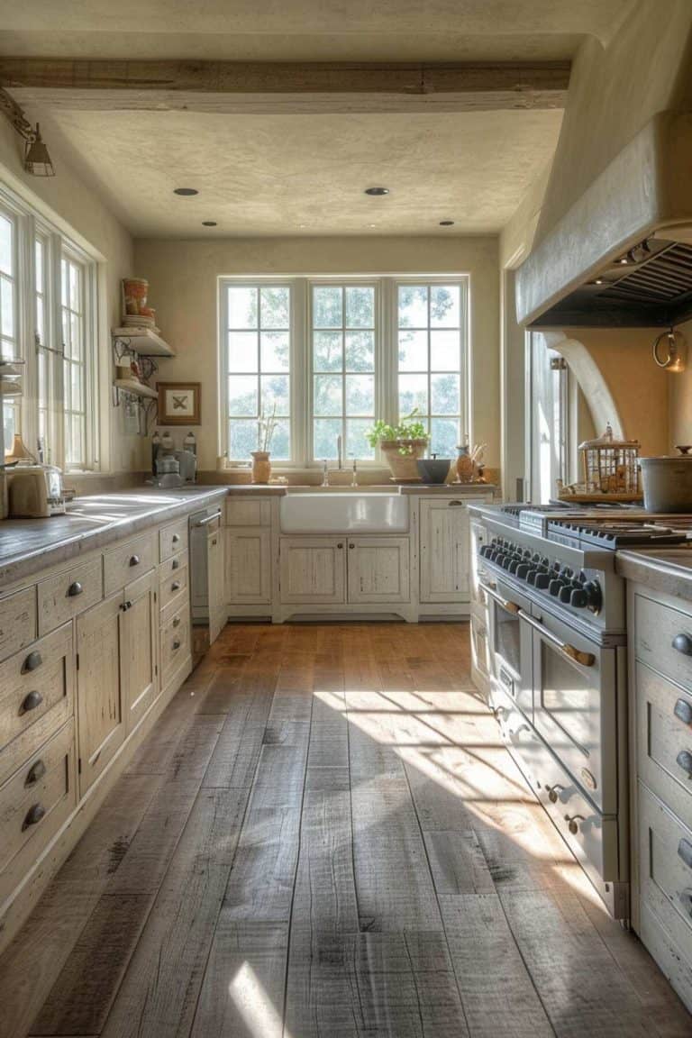 40 Rustic Farmhouse Kitchen Ideas That Look Chic and Charming 40 Rustic ...