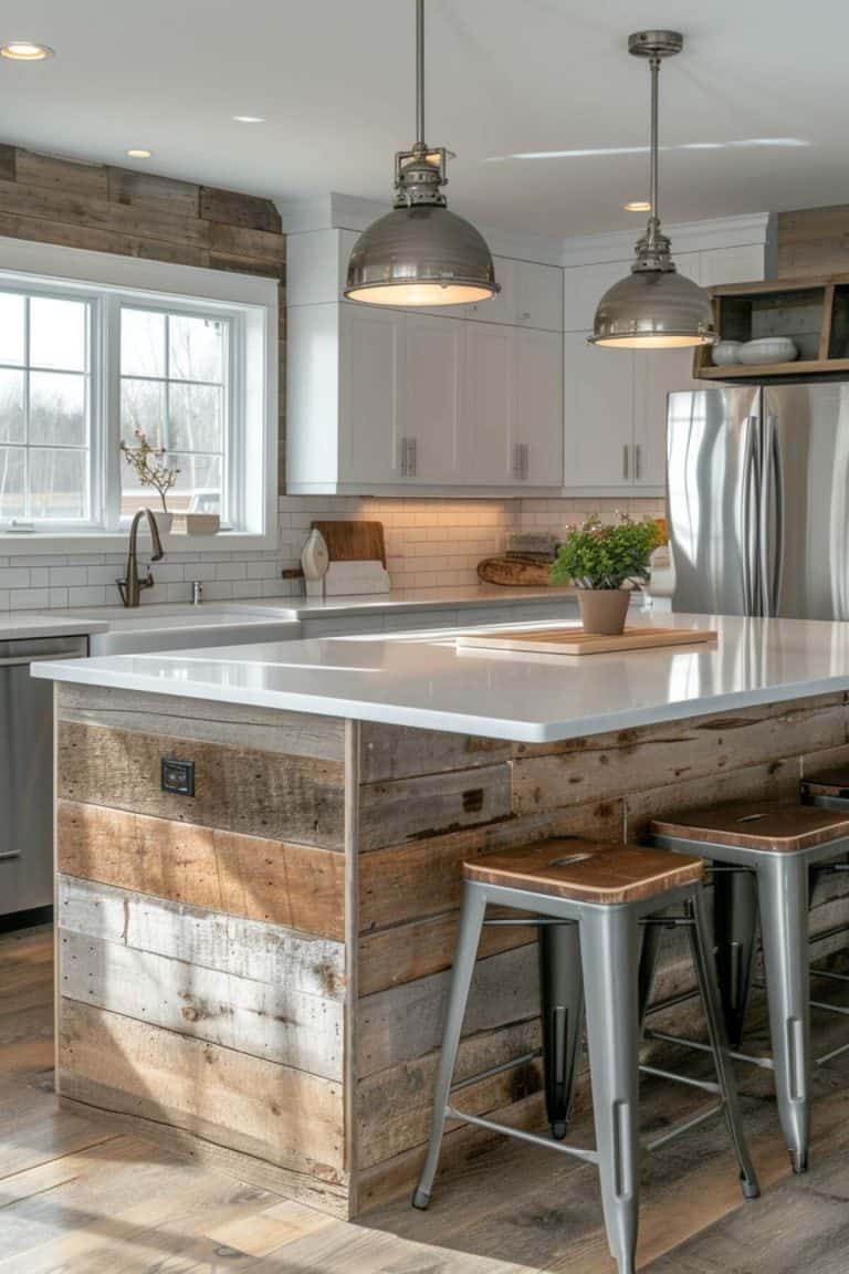40 Rustic Farmhouse Kitchen Ideas That Look Chic and Charming 40 Rustic ...