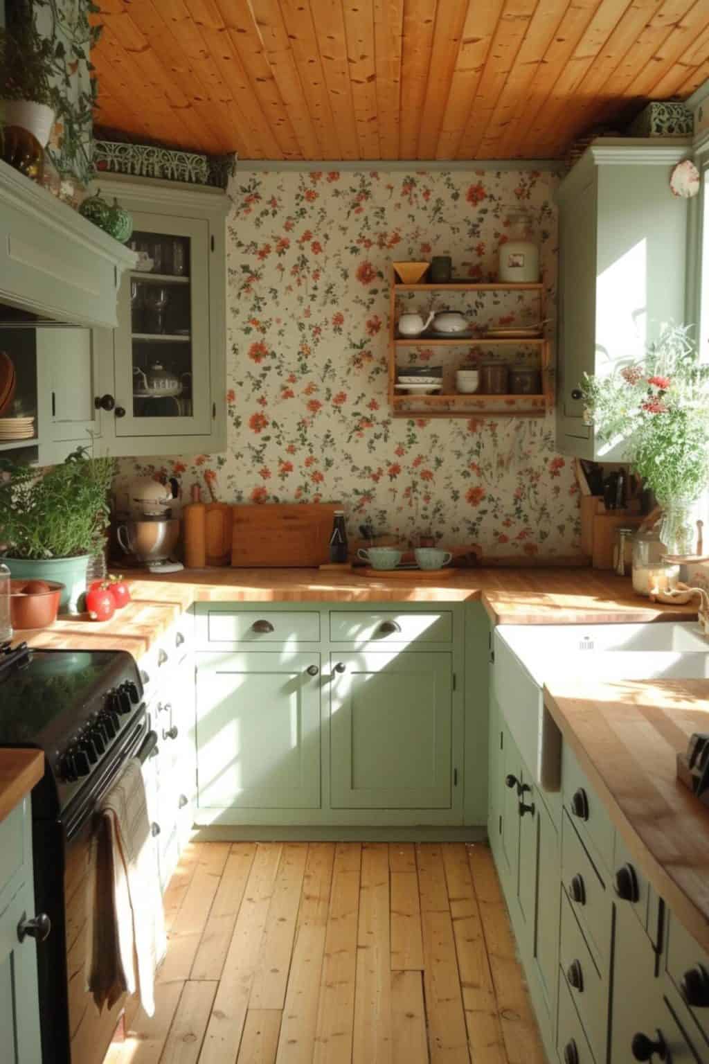40 Rustic Farmhouse Kitchen Ideas That Look Chic and Charming 40 Rustic ...