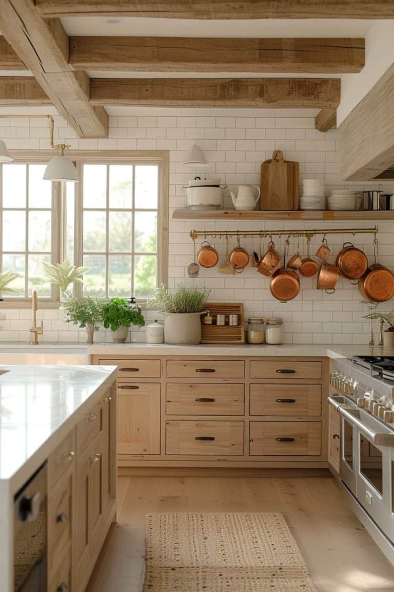 40 Rustic Farmhouse Kitchen Ideas That Look Chic and Charming 40 Rustic ...