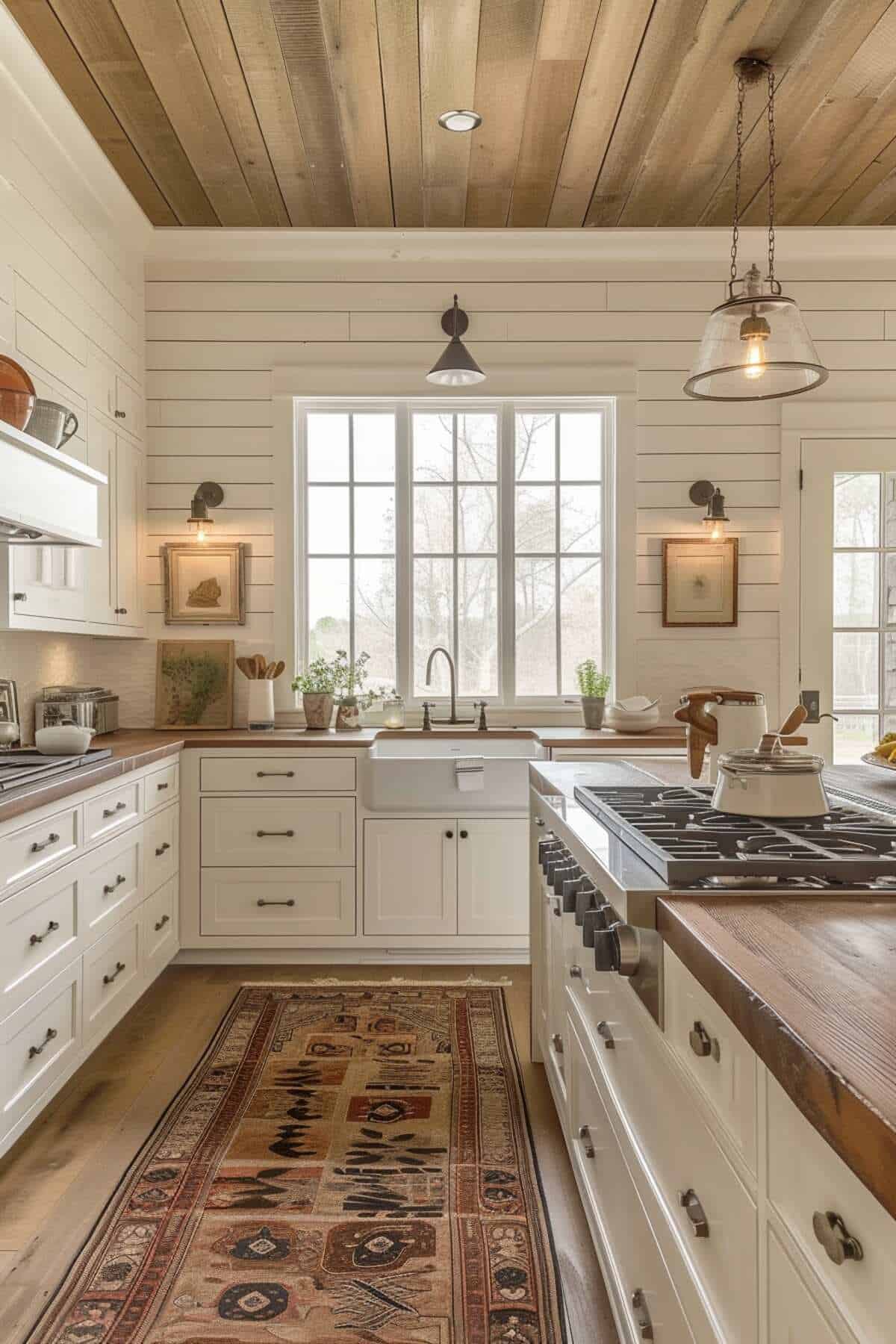 40 Rustic Farmhouse Kitchen Ideas That Look Chic and Charming 40 Rustic ...