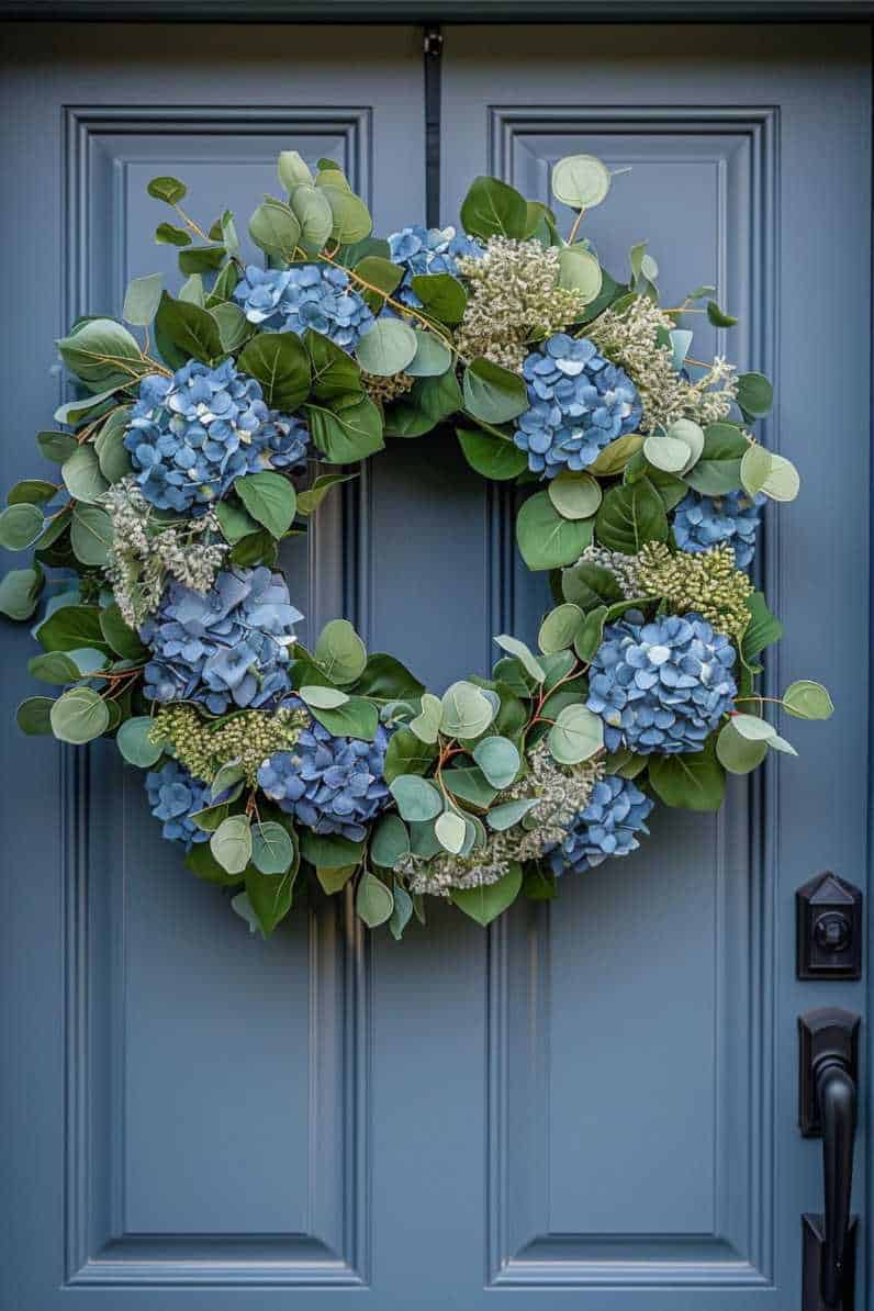 32 Gorgeous Summer Wreath Ideas To Brighten Up Front Doors