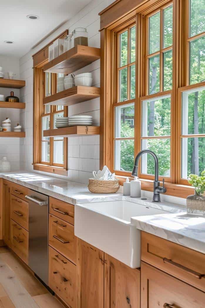 40+ White Walls With Wood Trim: Ideas for a Timeless Interior