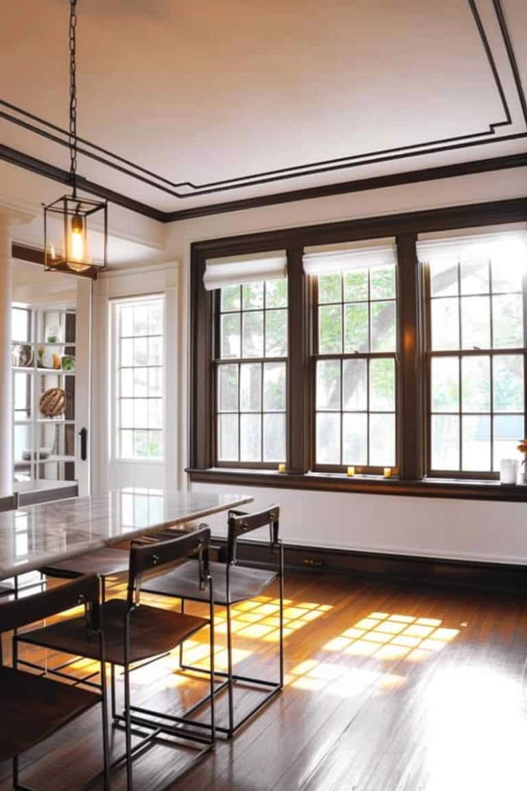 40+ White Walls With Wood Trim: Ideas for a Timeless Interior