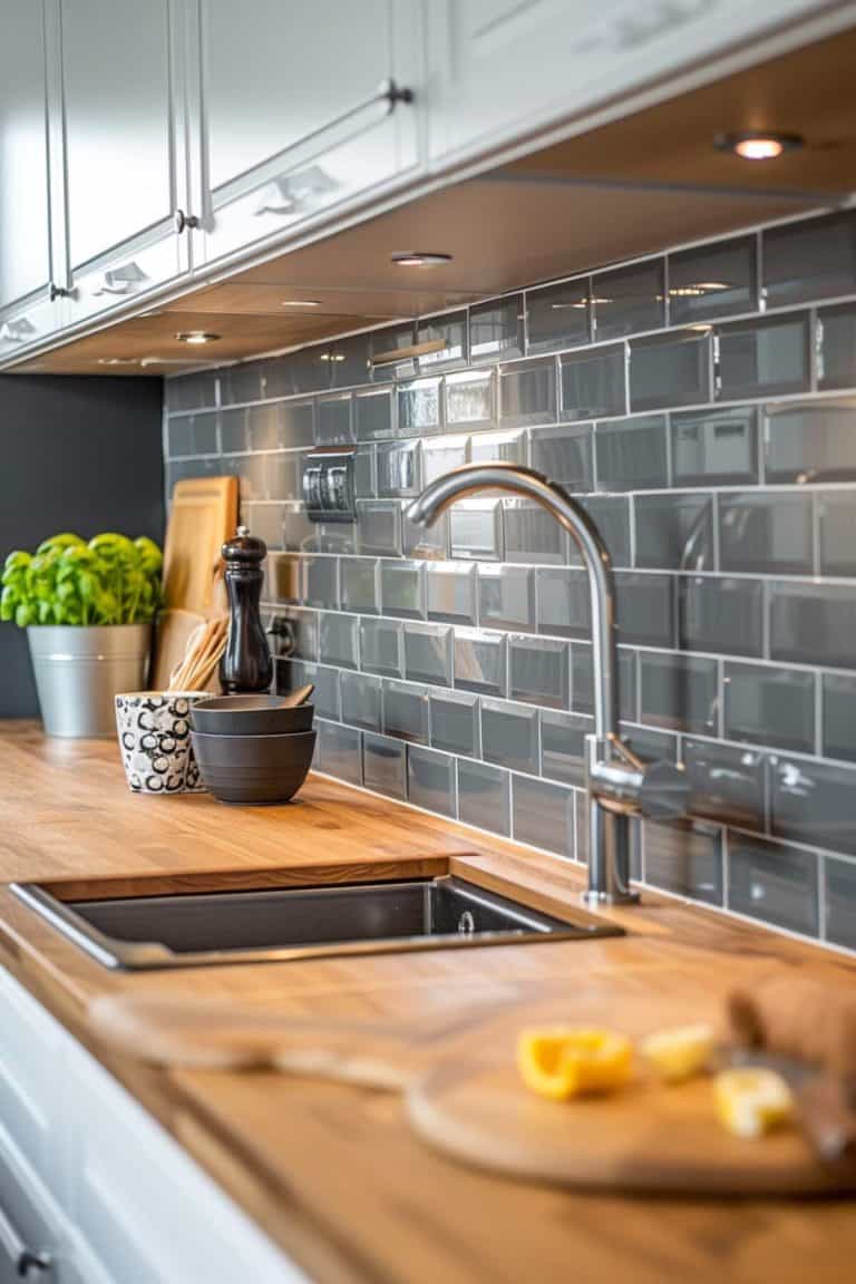 40 Stunning Ideas for Backsplash With Butcher Block Countertop