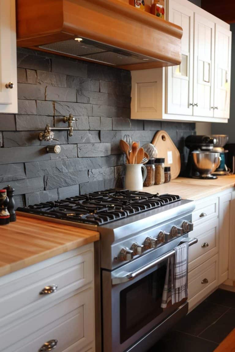 40 Stunning Ideas for Backsplash With Butcher Block Countertop