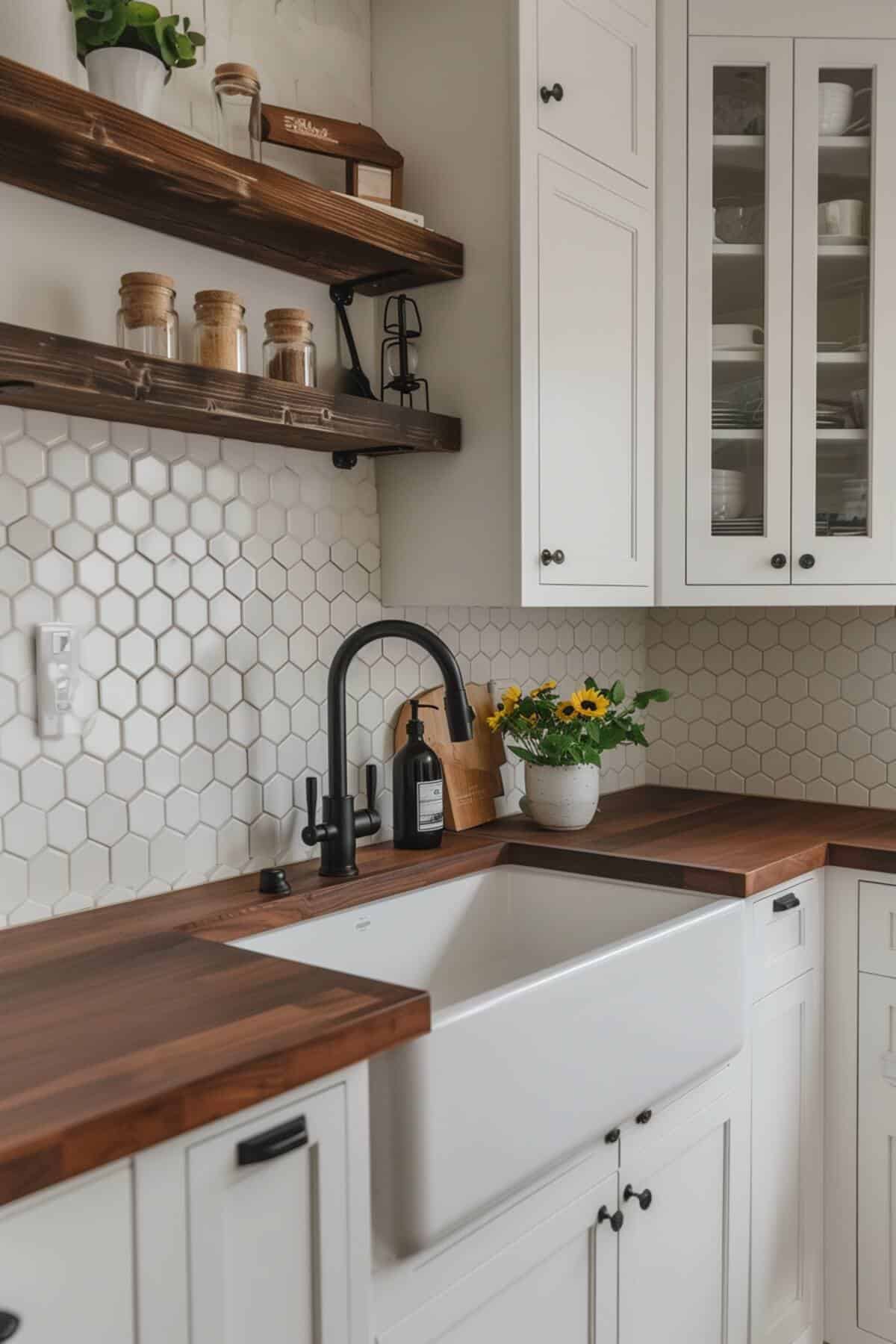 40 Stunning Ideas for Backsplash With Butcher Block Countertop