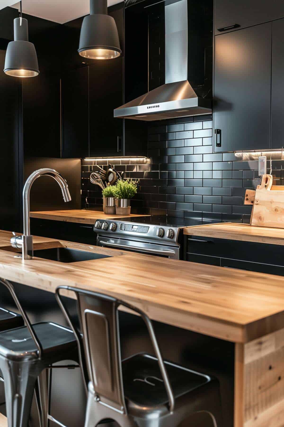 40 Stunning Ideas for Backsplash With Butcher Block Countertop
