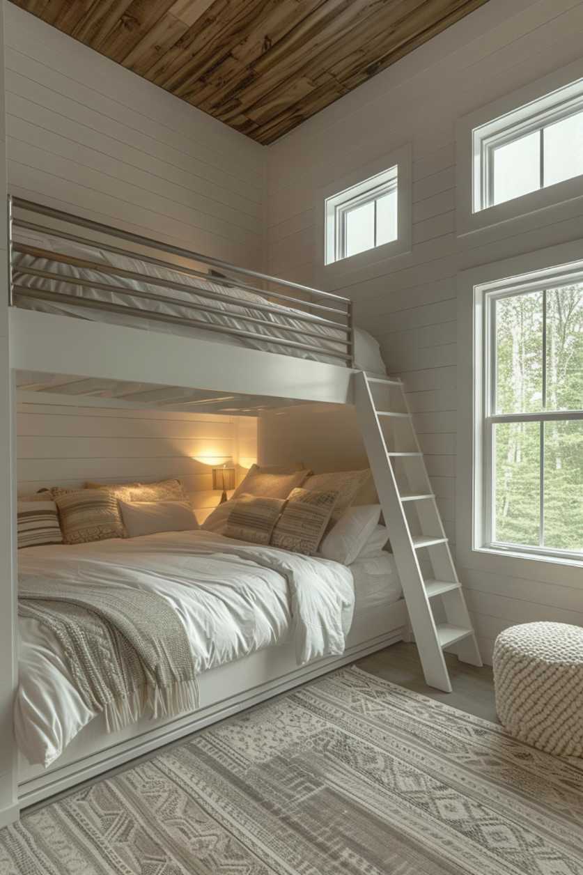 40 Bunk Room Ideas: Designs for Fun, Space-Saving Solutions