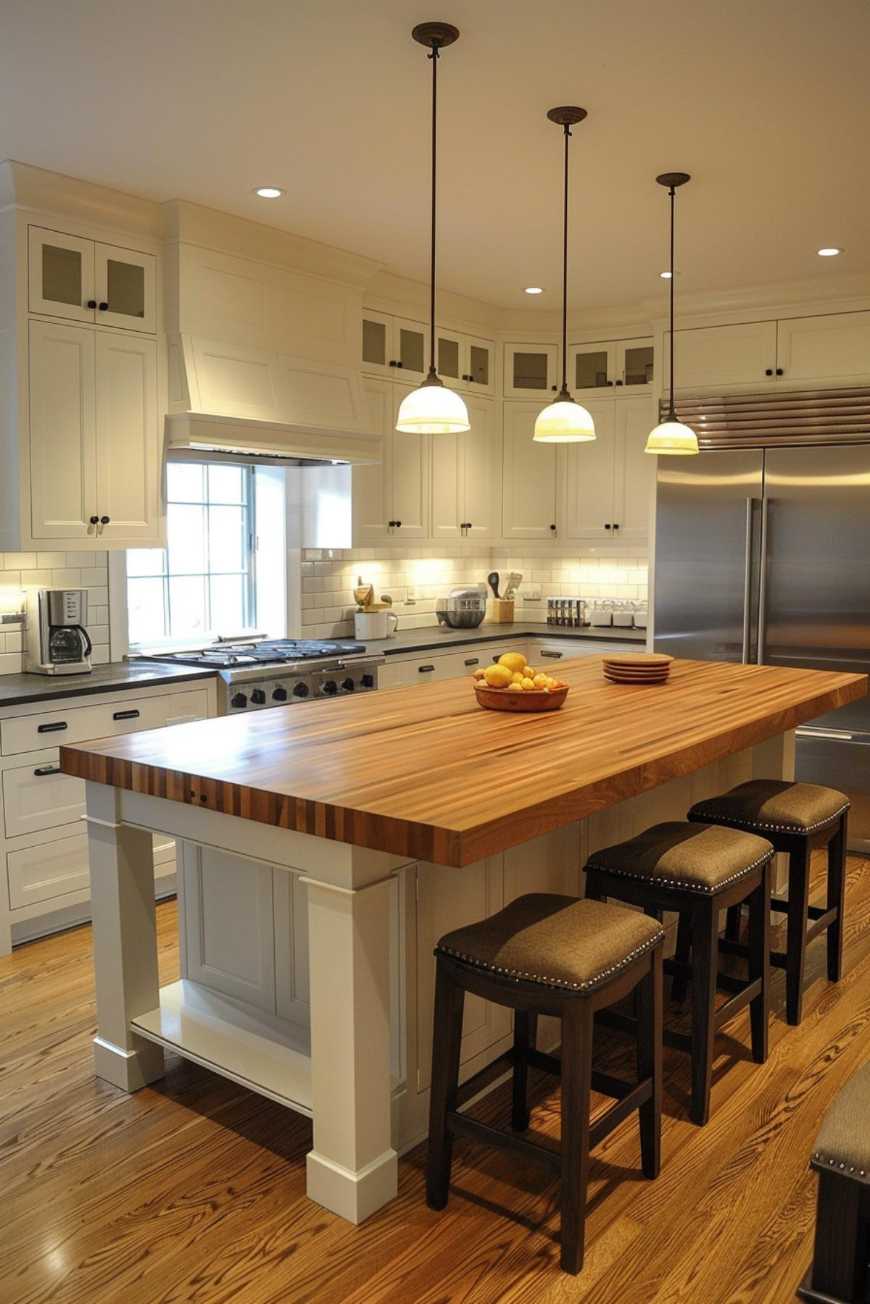 36 Butcher Block Island Ideas: From Rustic to Modern