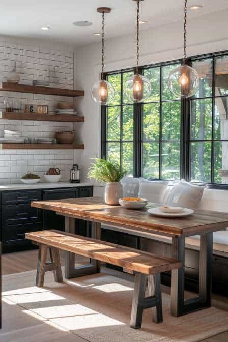 40+ Farmhouse Breakfast Nook Ideas for Cozy Mornings