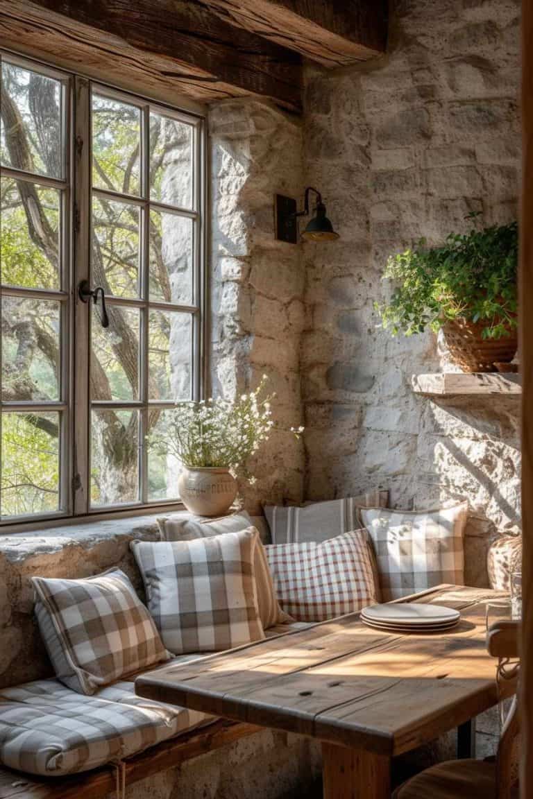 80+ Farmhouse Breakfast Nook Ideas for Cozy Mornings