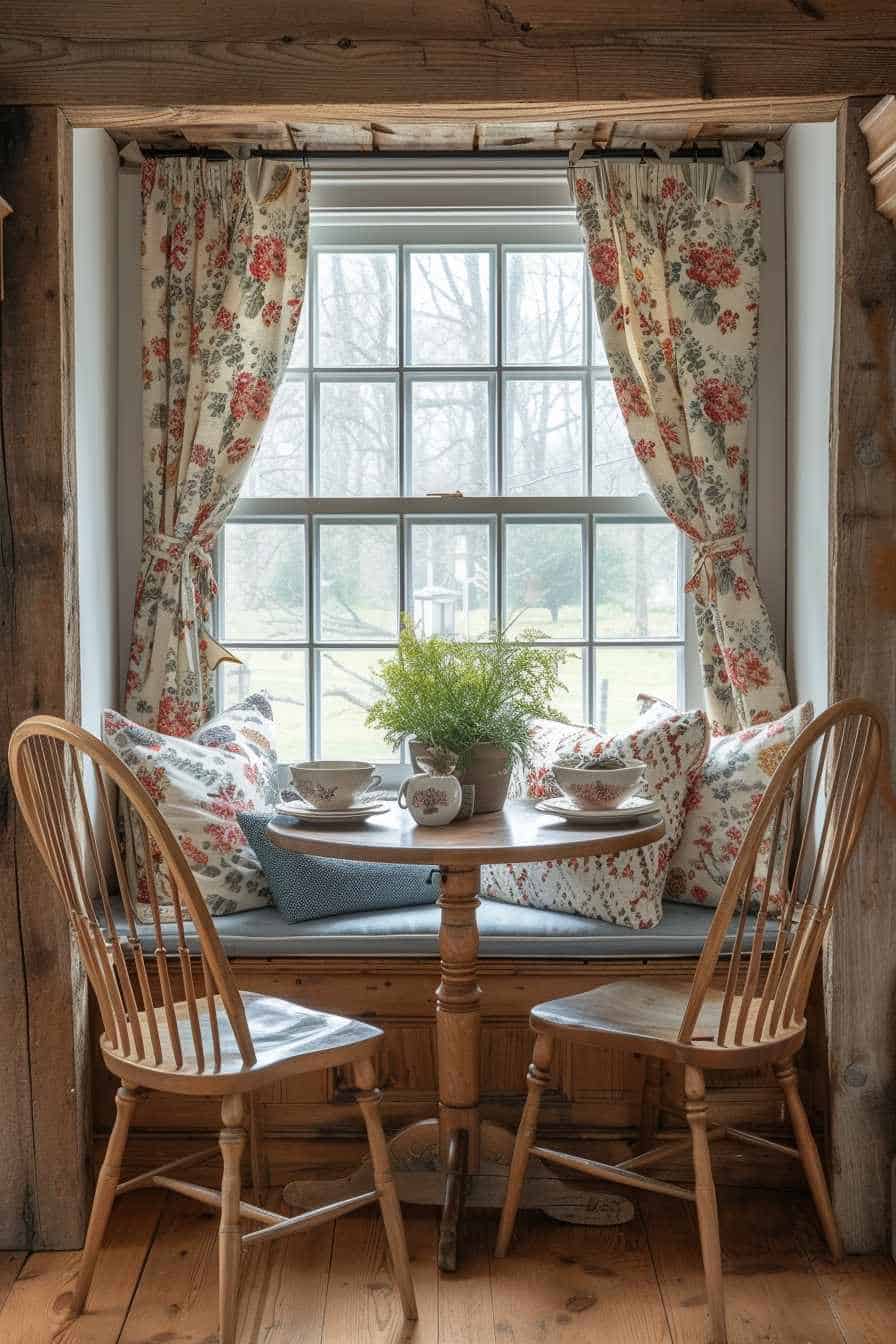 80+ Farmhouse Breakfast Nook Ideas for Cozy Mornings - Sky Forbes
