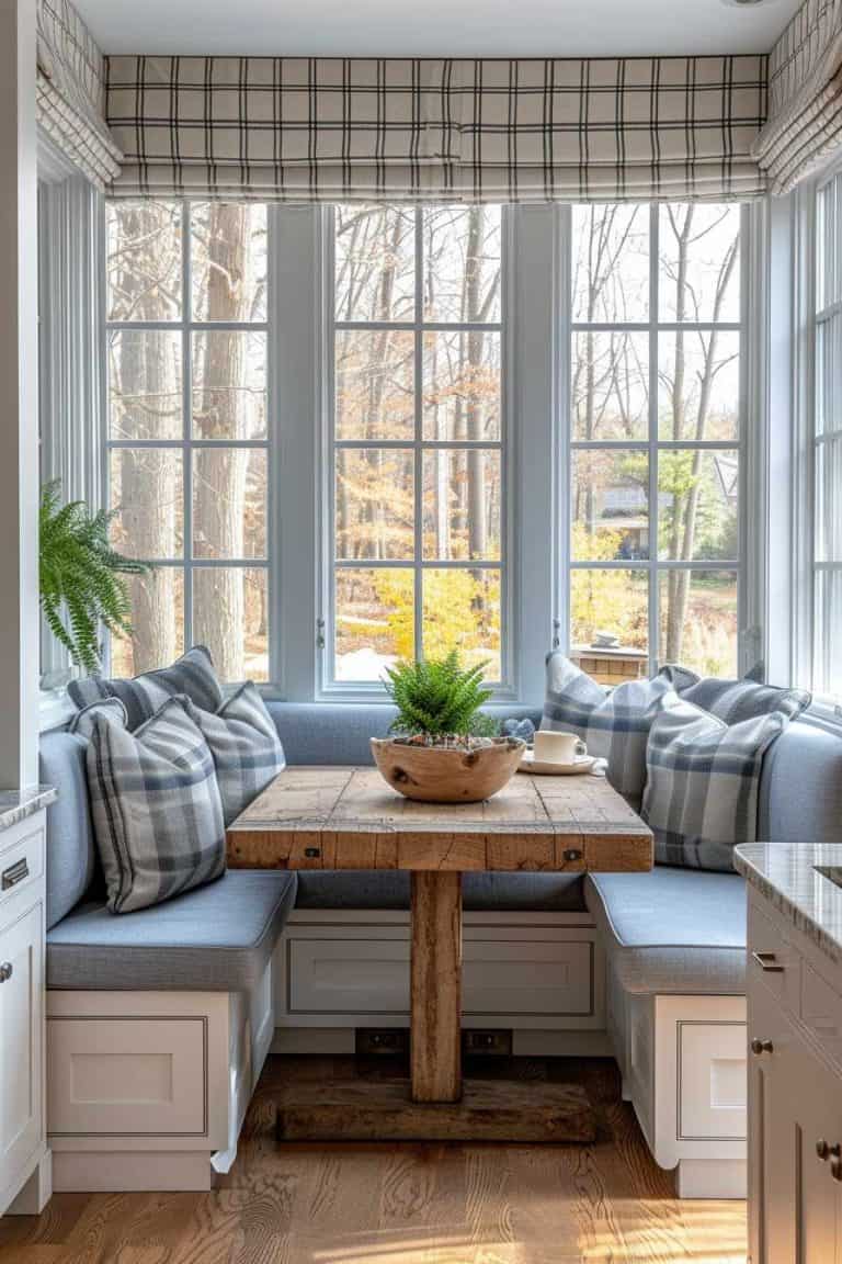 80+ Farmhouse Breakfast Nook Ideas for Cozy Mornings