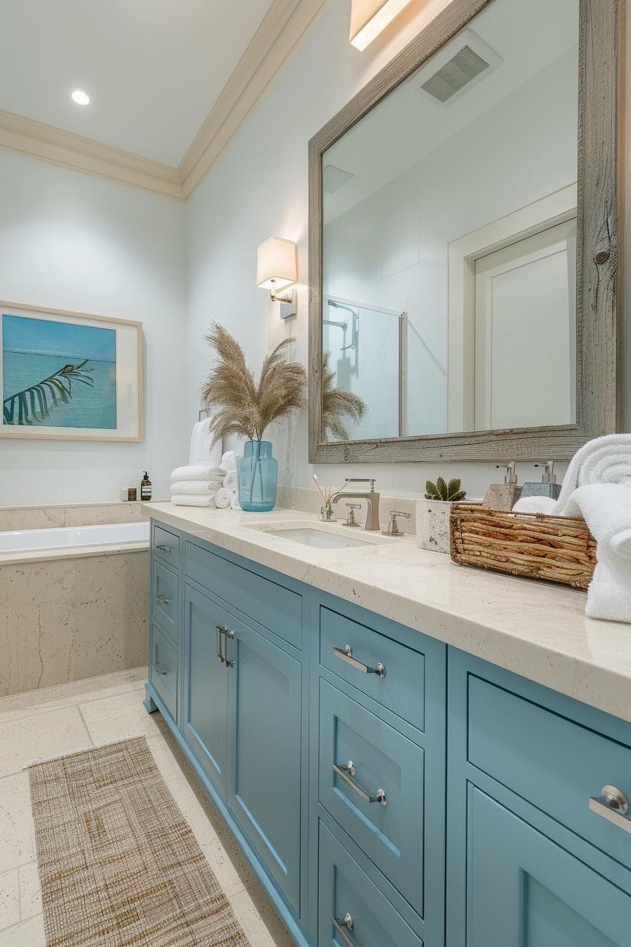 40 Coastal Bathroom Ideas: Transform Your Space into a Seaside Oasis